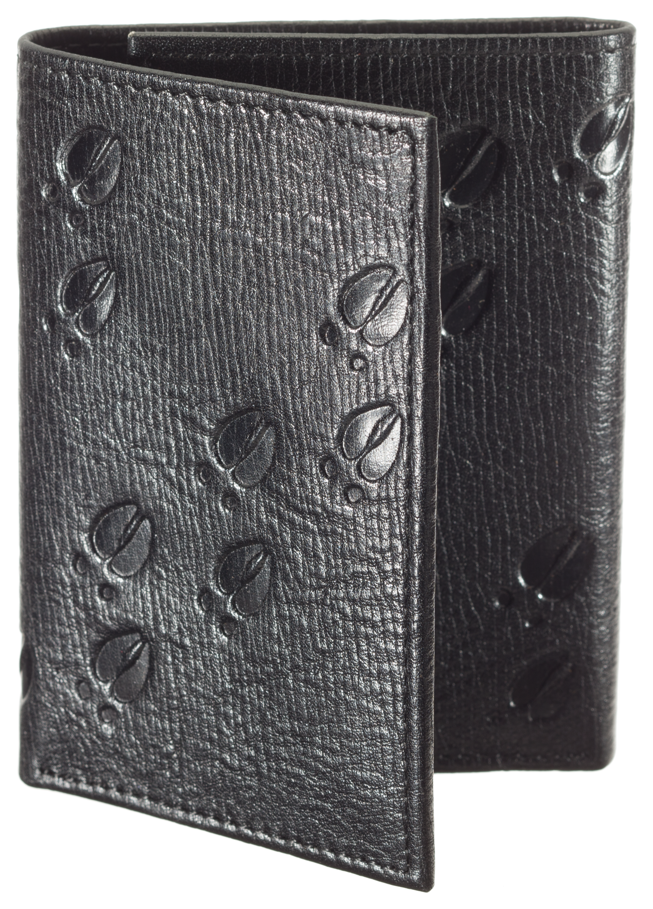 Bass Pro Shops Embossed Tracks Leather Trifold Wallet | Bass Pro Shops